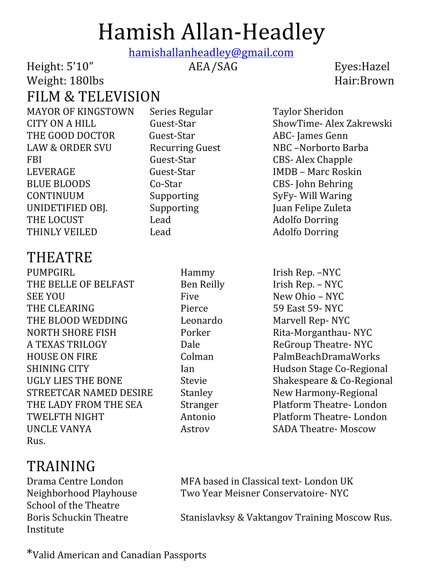 Hamish Allan-Headley